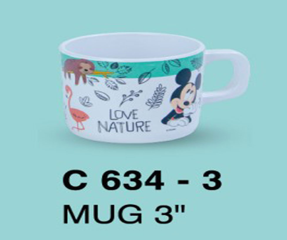 C634-3 ถ้วยหู 3" มิกกี้ ดูเดิลซู - ศูนย์รวมอุปกรณ์สำหรับ ร้านอาหาร & โรงแรม