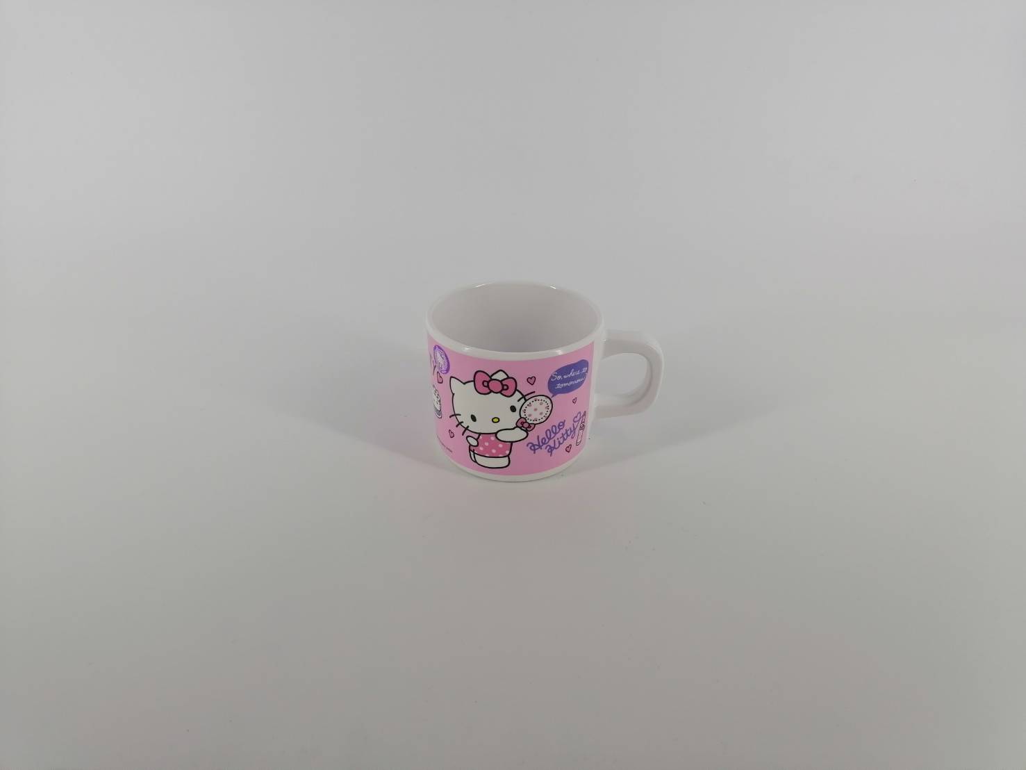 (D) C634-3 ถ้วยหู 3" ลายคิตตี้-บิวตี้ (1X12) - ศูนย์รวมอุปกรณ์สำหรับ ร้านอาหาร & โรงแรม