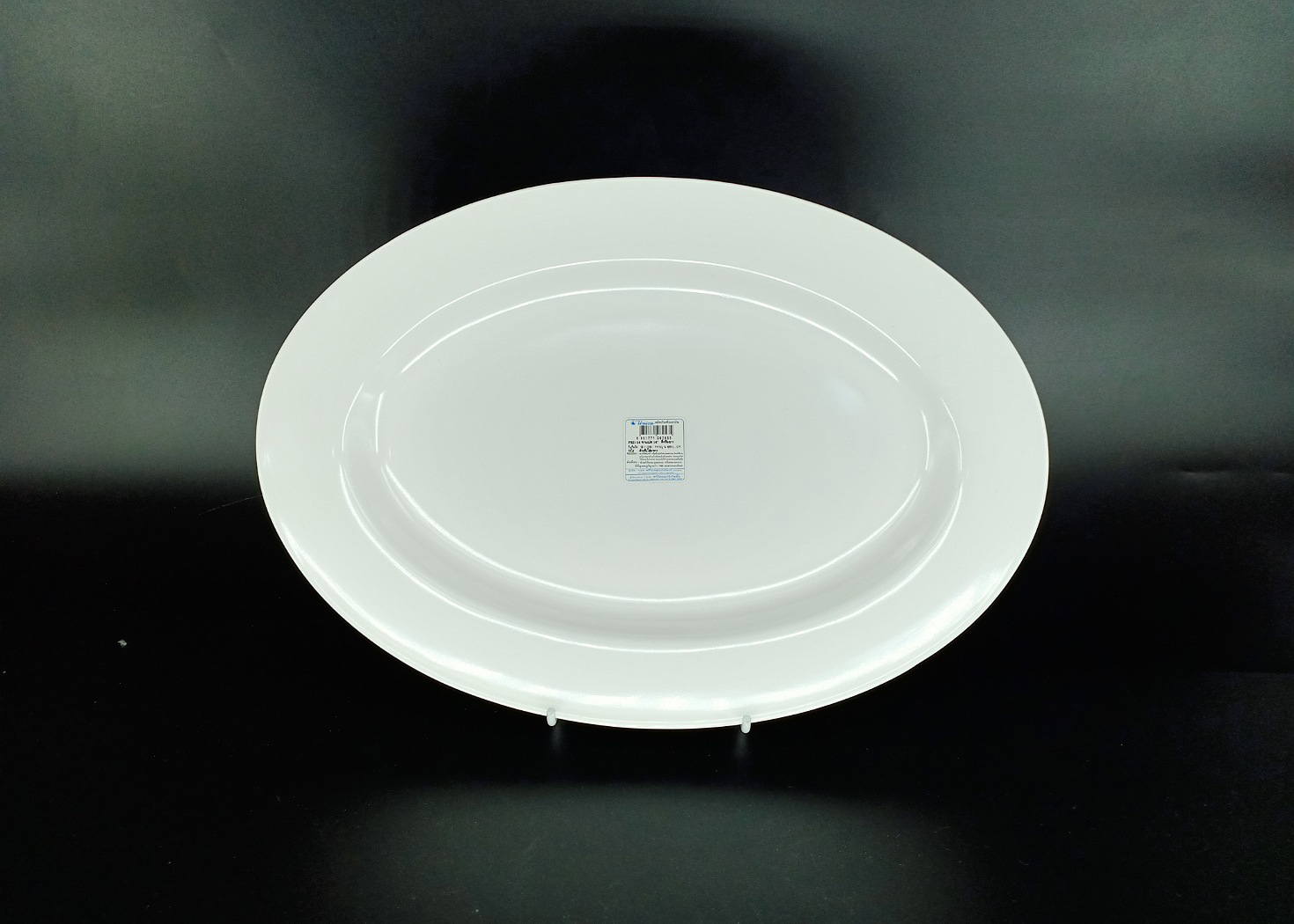 P921-14 จานเปล 14" ครีมขาว (1x12) - ศูนย์รวมอุปกรณ์สำหรับ ร้านอาหาร & โรงแรม